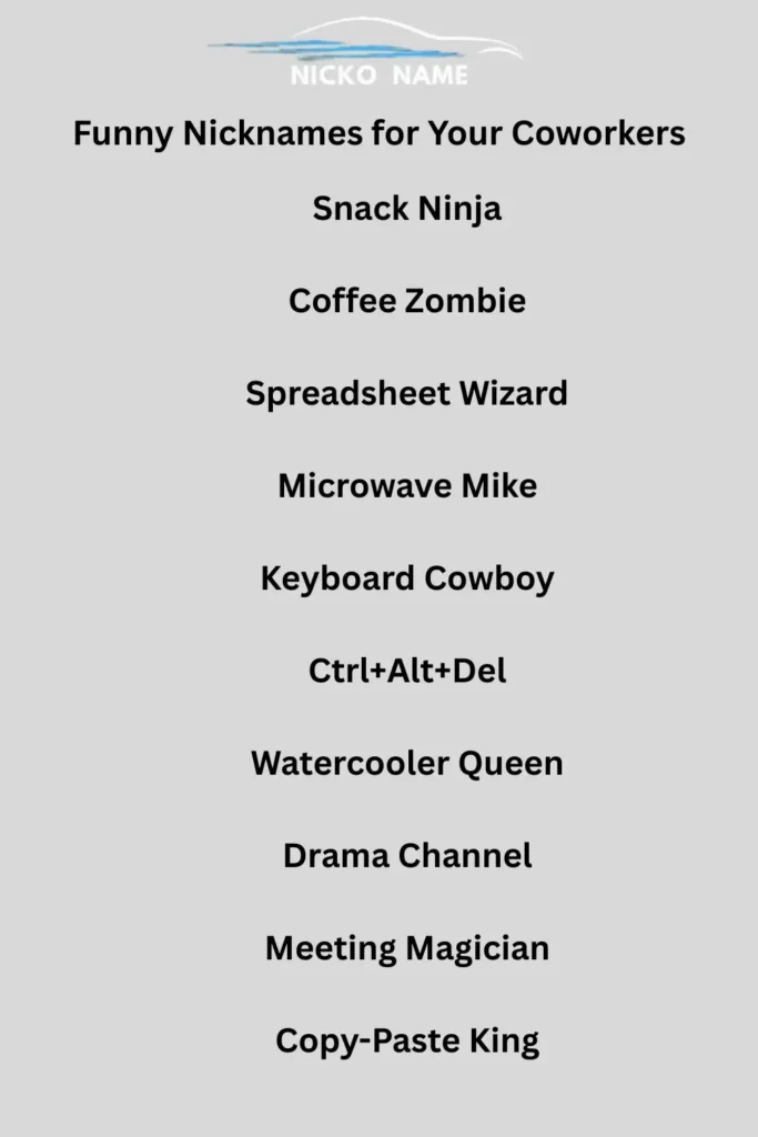 400+ Best Nicknames for Coworkers That Will Crack You Up